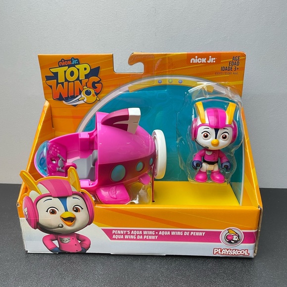 Hasbro | Toys | Nick Jrtop Wing Pennys Aqua Wing Pink 8827 | Poshmark